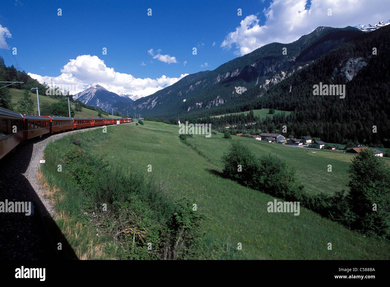 Raetian railway hi-res stock photography and images - Alamy