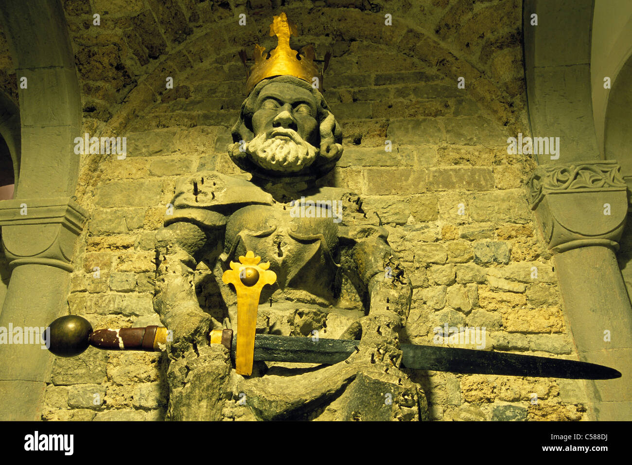 Switzerland, Europe, culture, statue, emperor, Karl, tallness, great ...