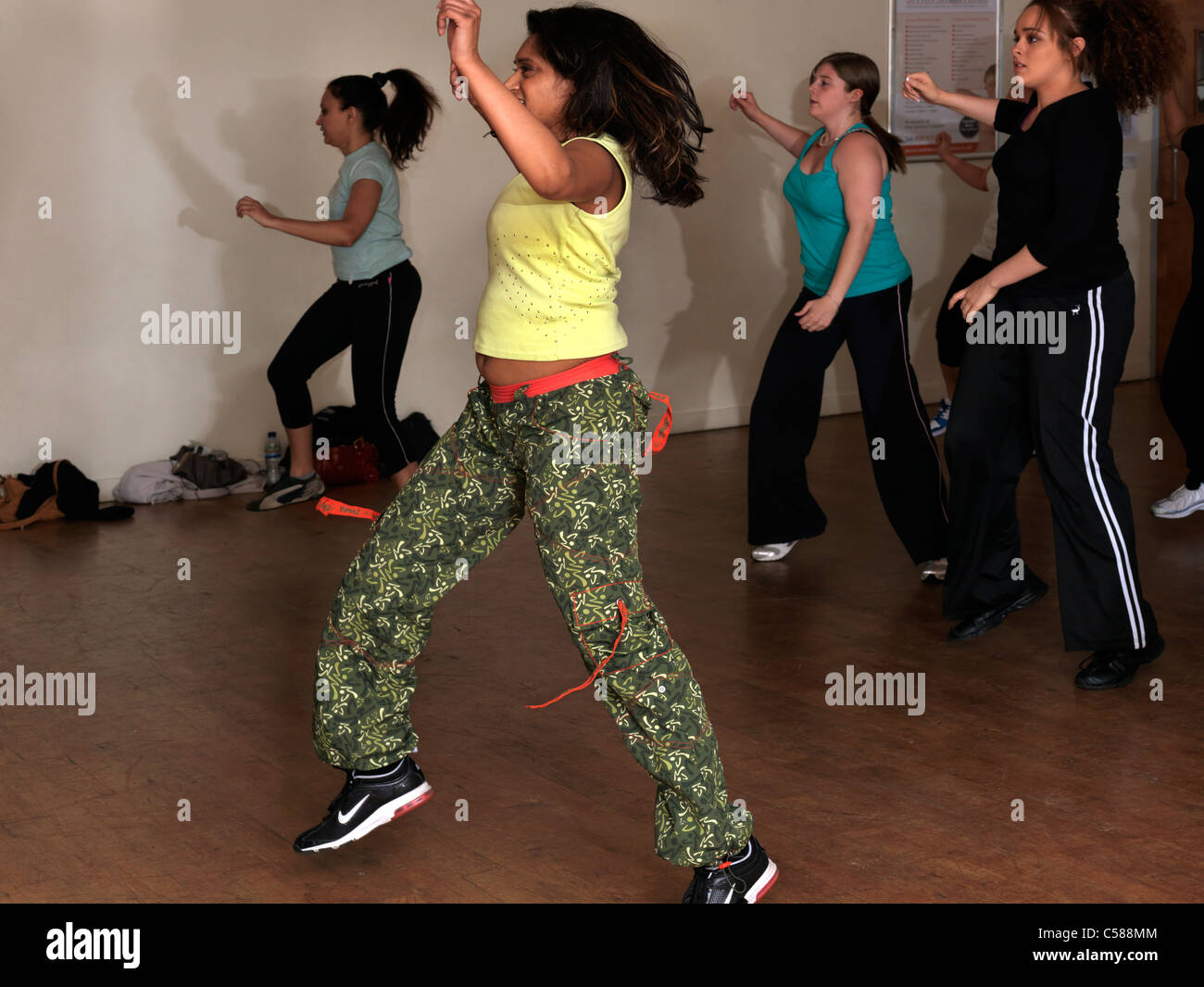 Zumba dance instructor hi-res stock photography and images - Alamy