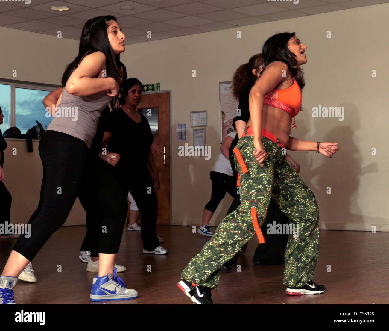 Zumba dance instructor hi-res stock photography and images - Alamy