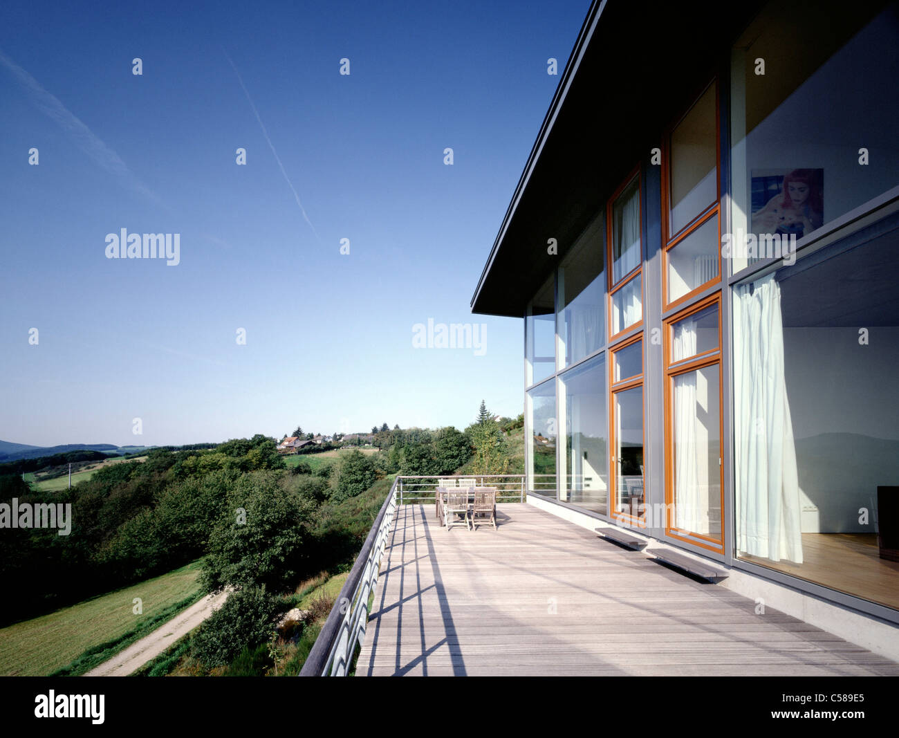 Energy Economising House Stock Photo - Alamy