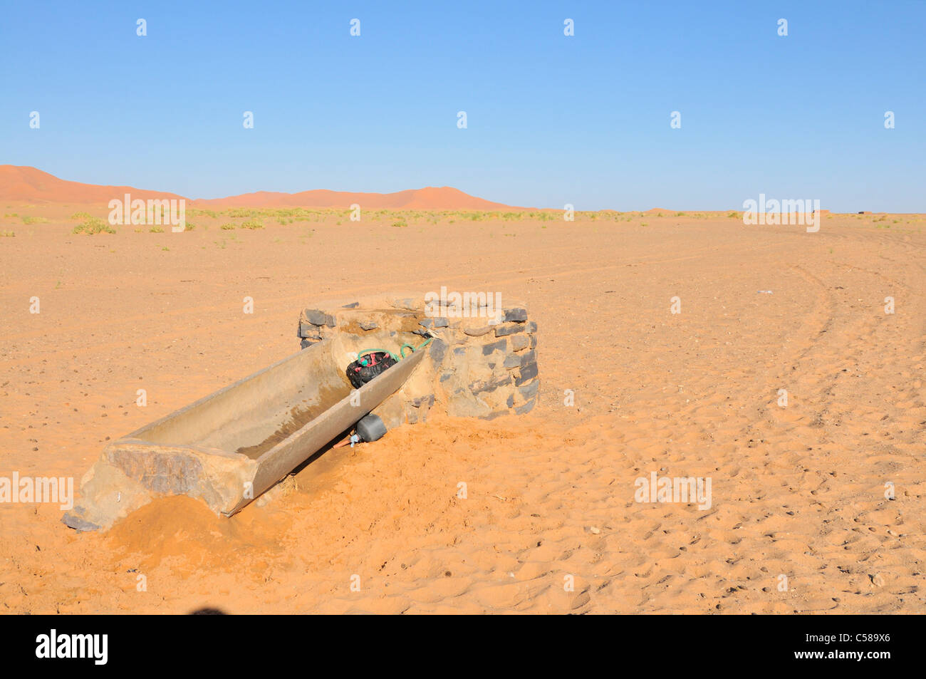 Africa, Morocco, Maghreb, North Africa, sand dunes, erg Chebbi, desert ...
