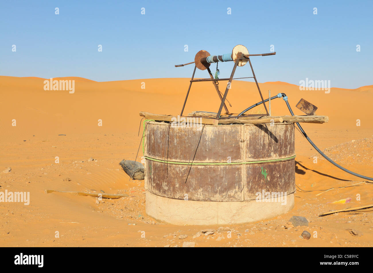 Africa, Morocco, Maghreb, North Africa, sand dunes, erg Chebbi, desert ...