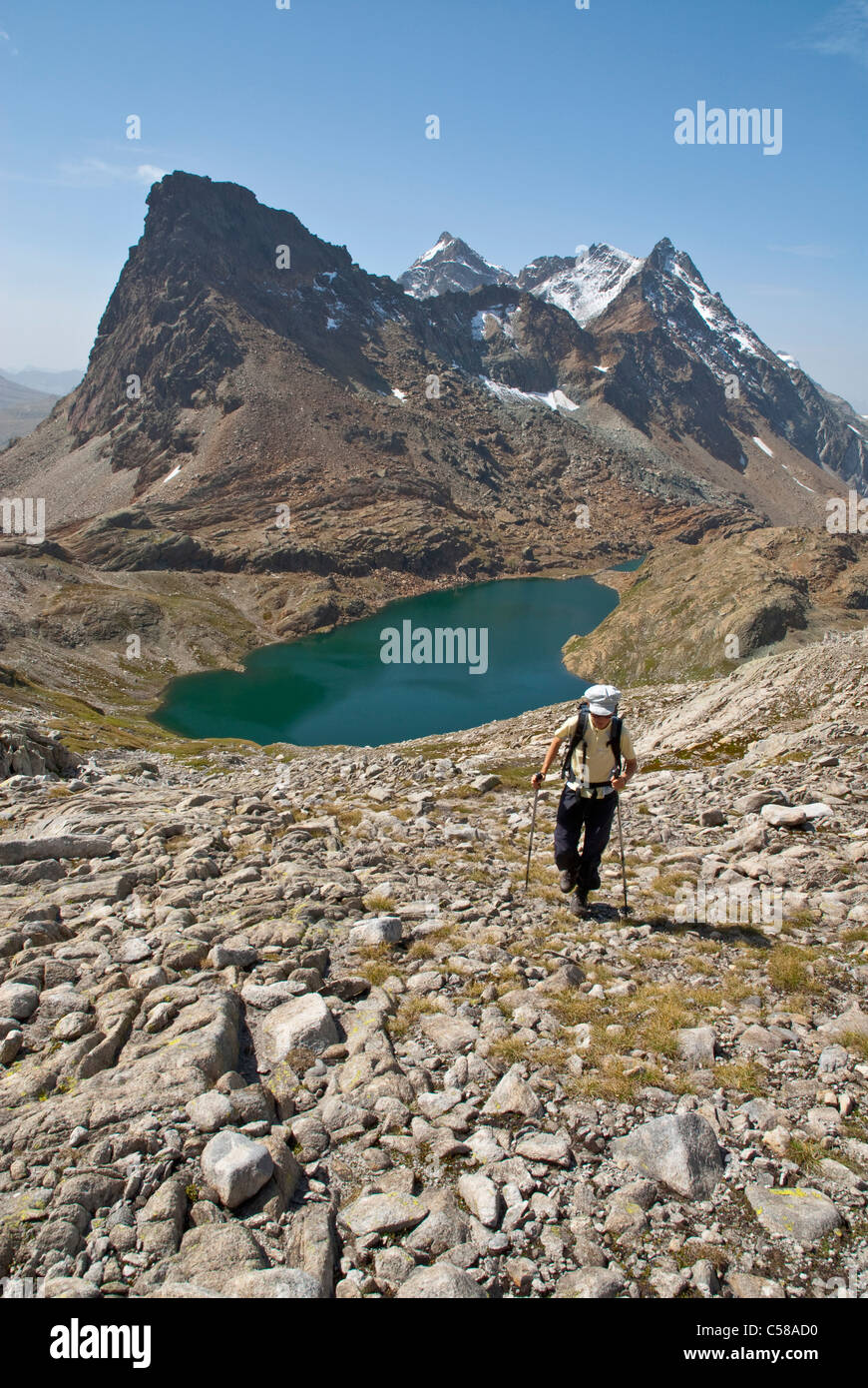 3000, alpine walking, alpine wandering, mountains, mountain lake ...