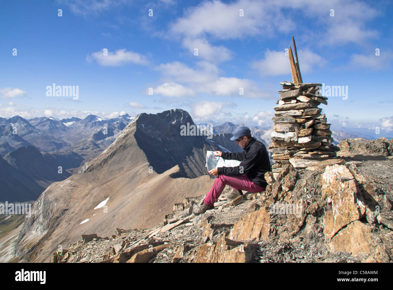 3000, Albulapass, Pass d'Alvra, alpine traveller, alpine walking ...