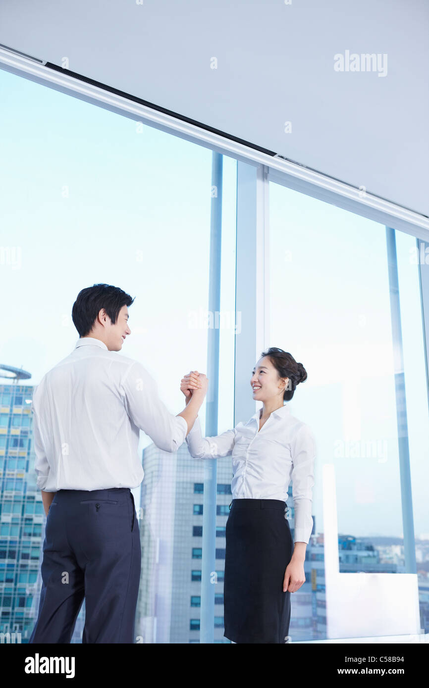 successful business partnership Stock Photo - Alamy