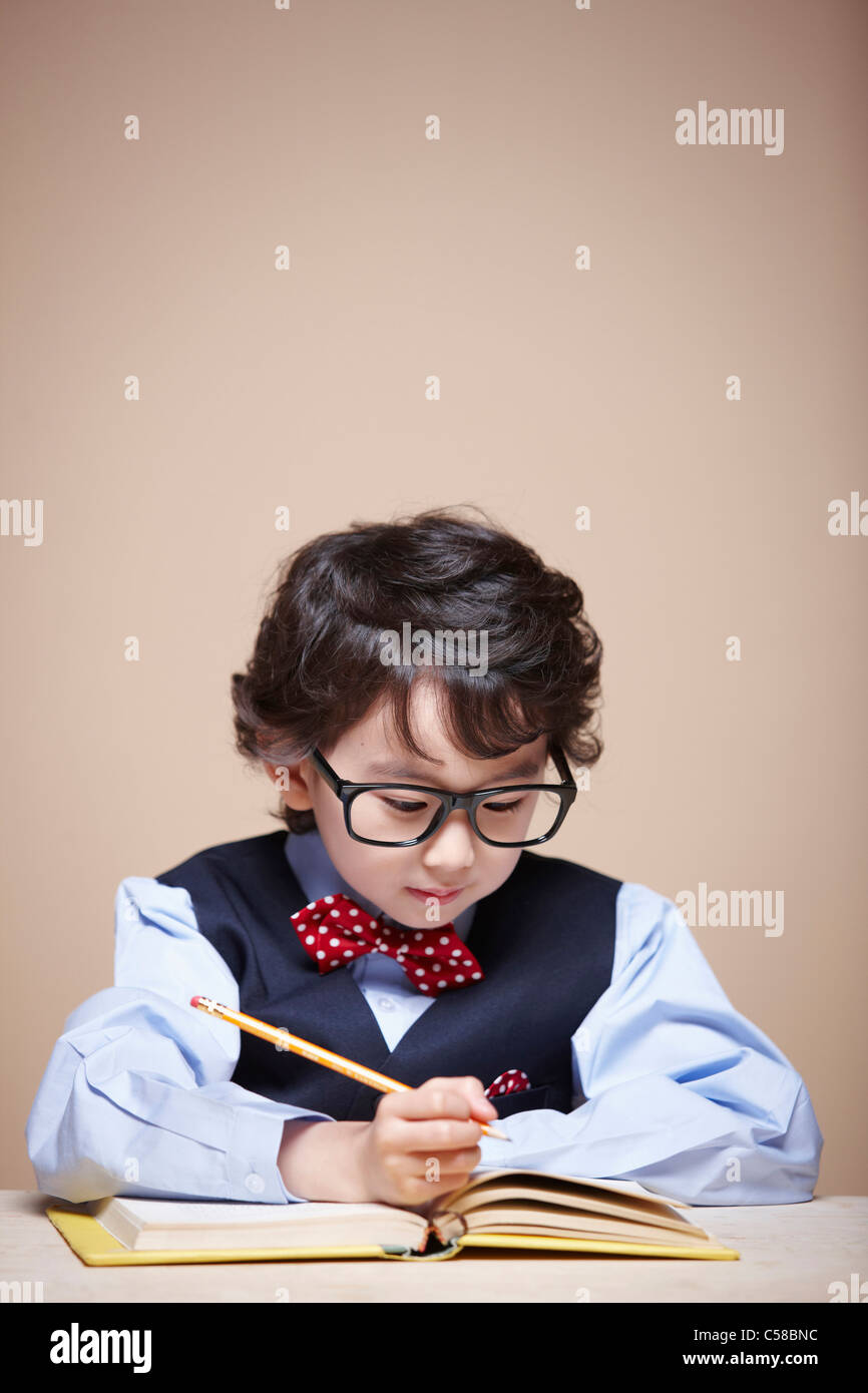 boy is studying Stock Photo - Alamy