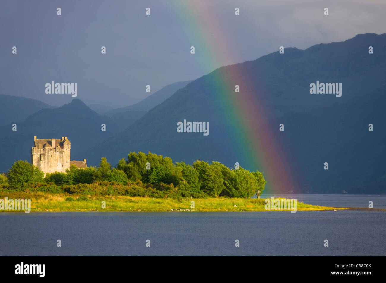 Rainbow castle europe hi-res stock photography and images - Alamy