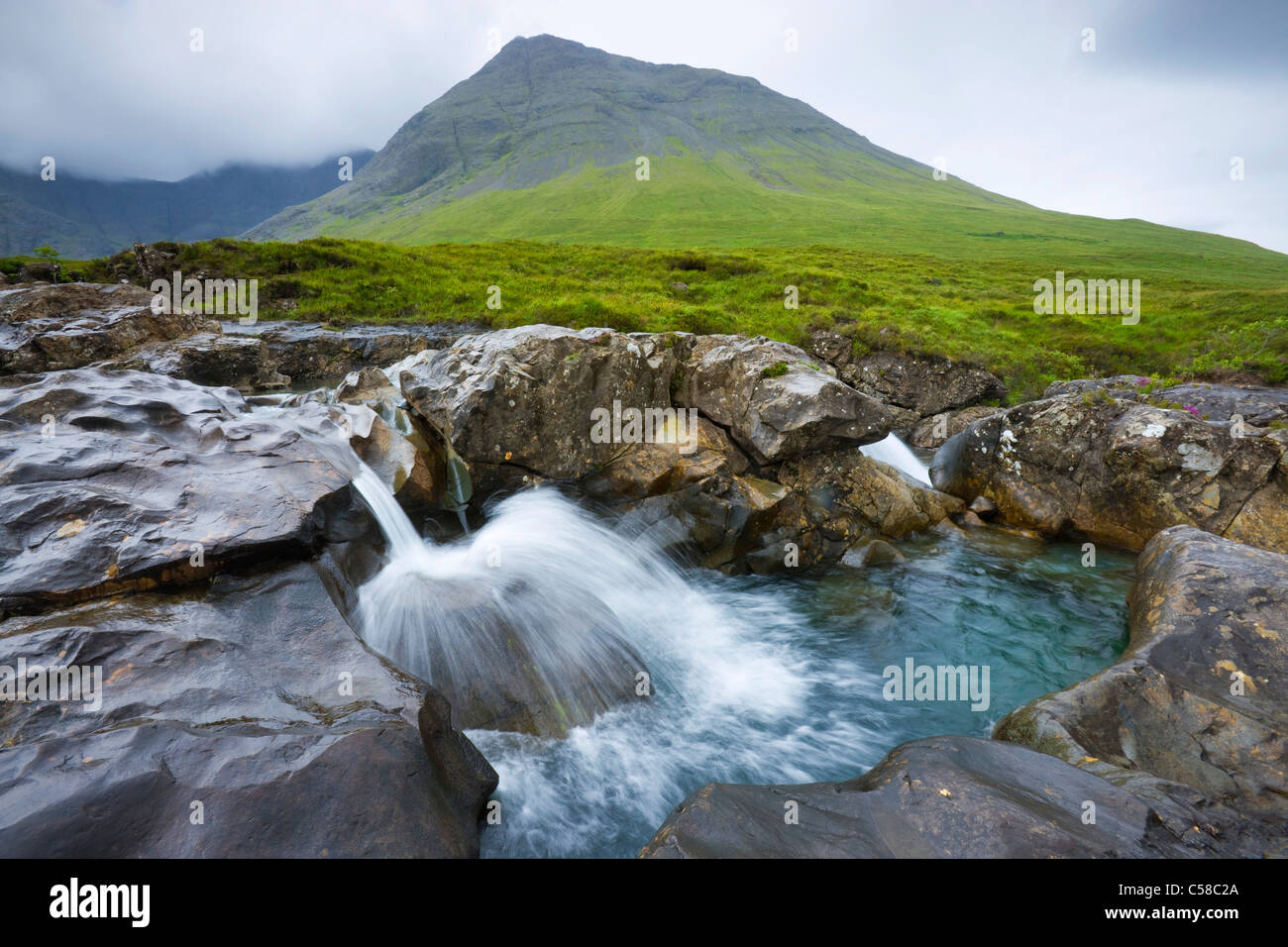 Fairy pools, Great Britain, Scotland, Europe, island, isle, Skye, brook ...