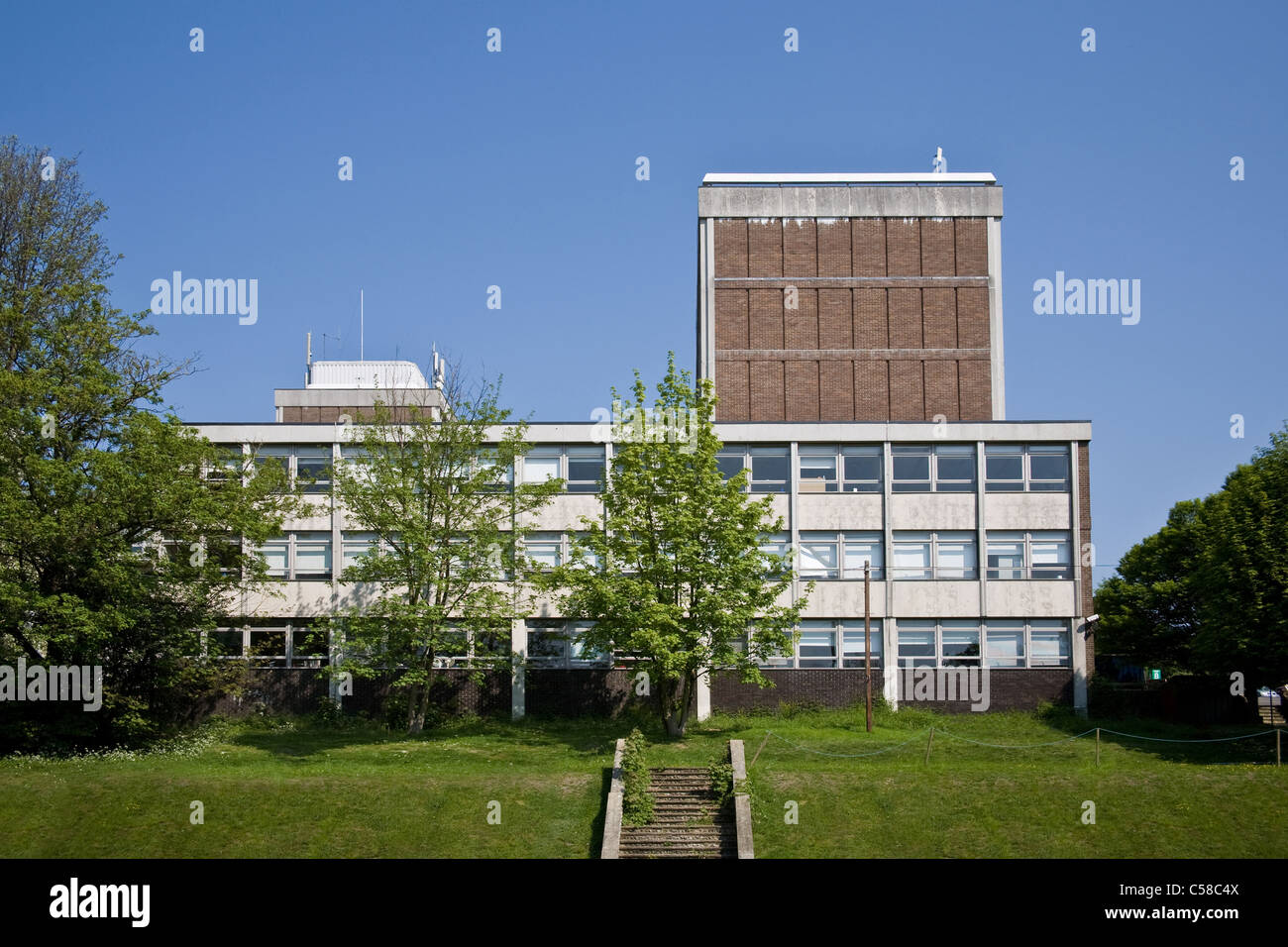 County Hall, Lewes, East Sussex - South Face Stock Photo - Alamy