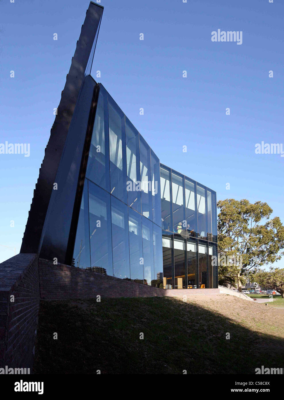 Melbourne Grammar Library Stock Photo - Alamy