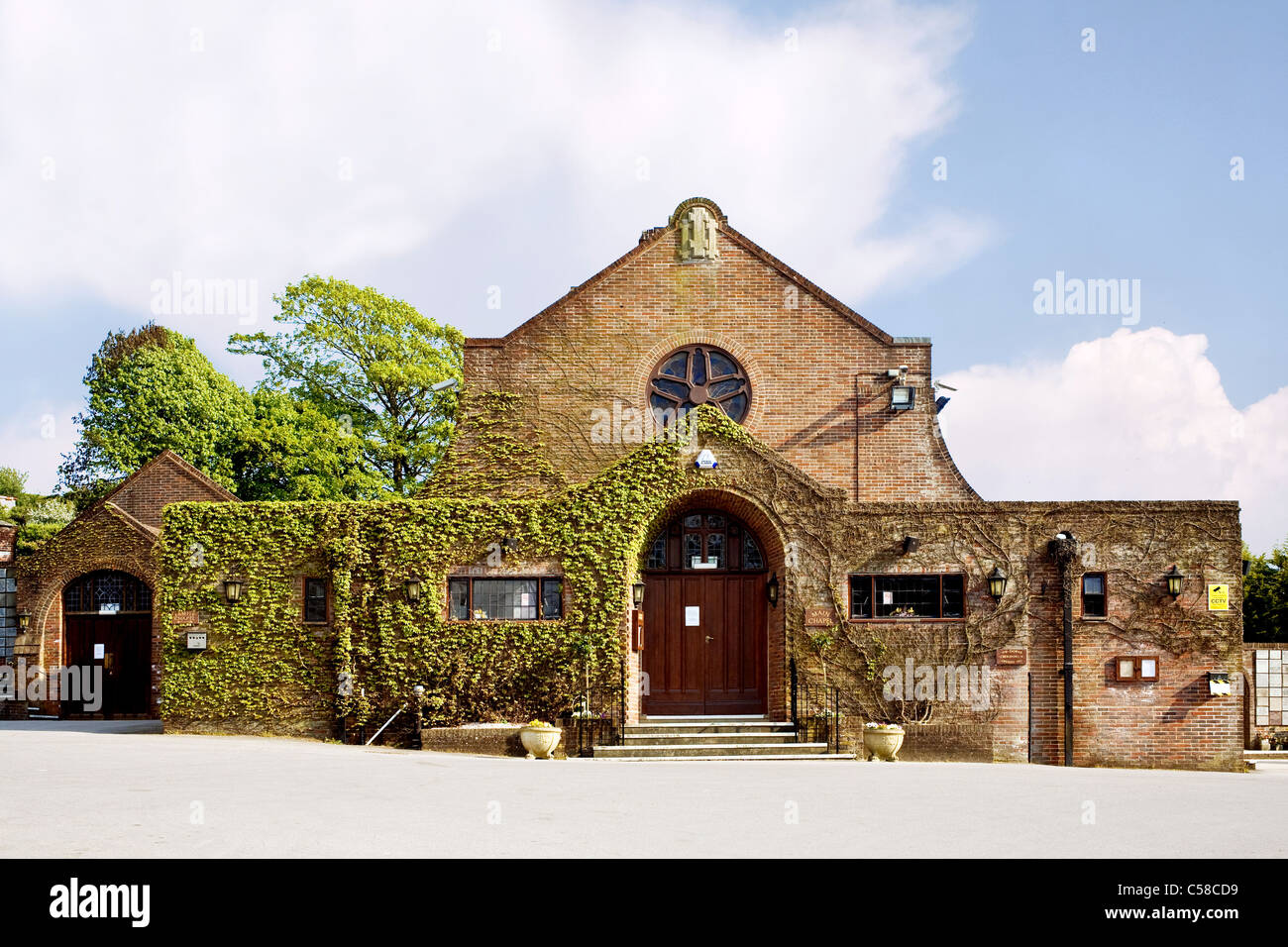 Downs Crematorium, Bear Road, Brighton, Sussex, England, UK Stock Photo ...