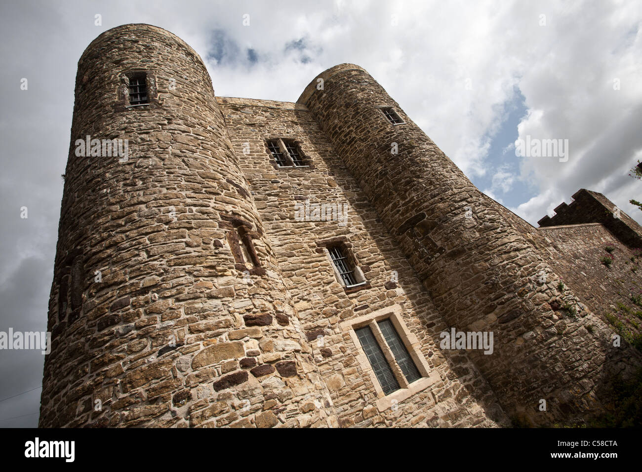 Ypres Tower, Rye Castle, Rye, Sussex, England, UK Stock Photo - Alamy
