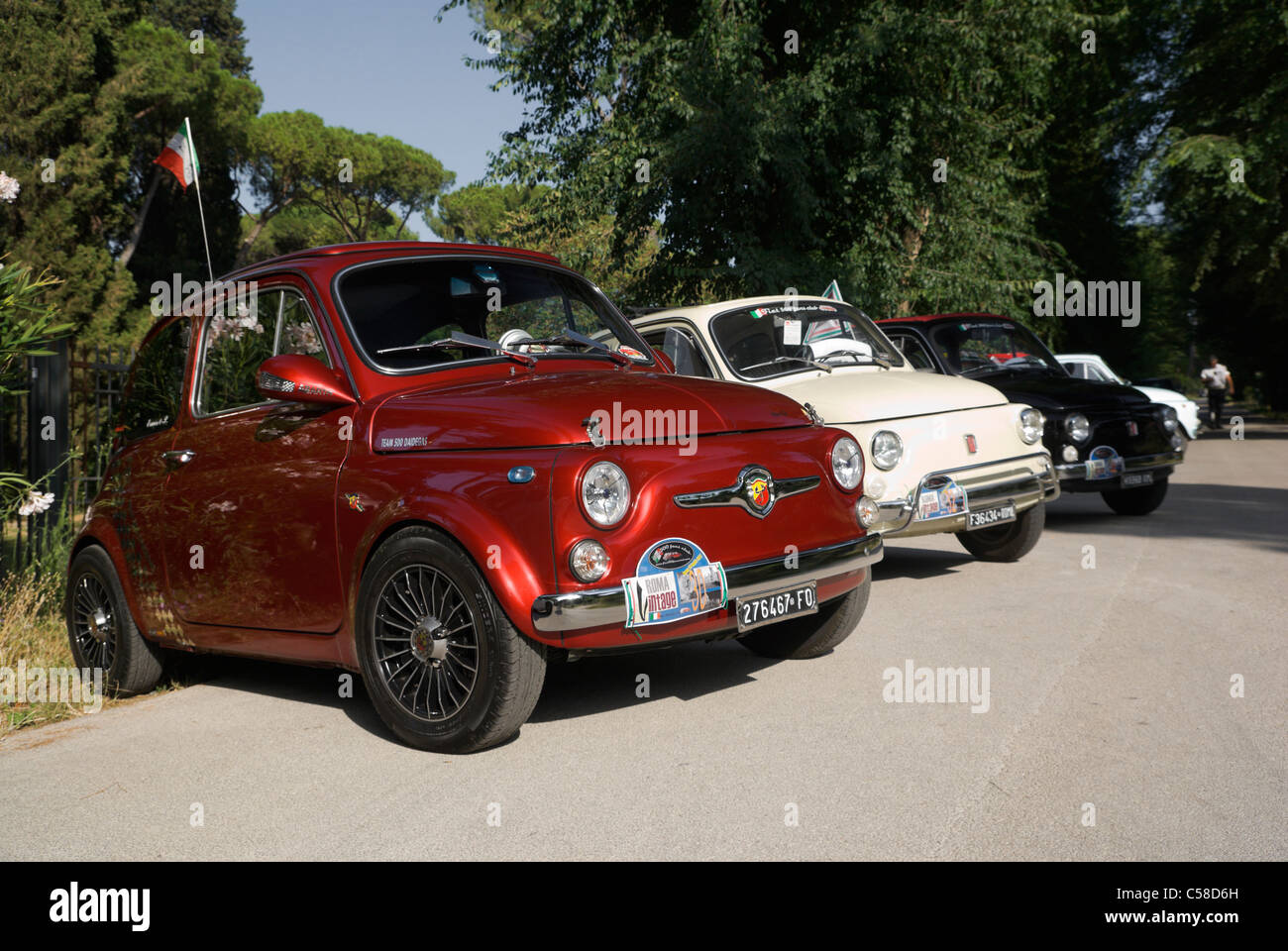 The fiat 500 italian hi-res stock photography and images - Alamy