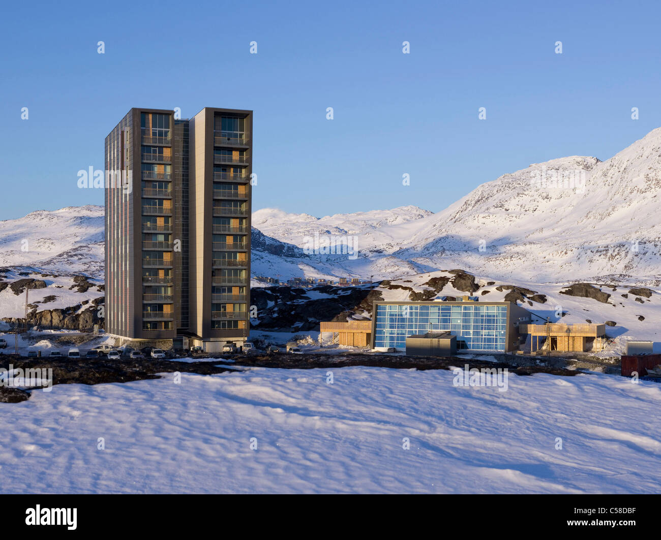 Jagtvej, Nuuk, Greenland Stock Photo - Alamy