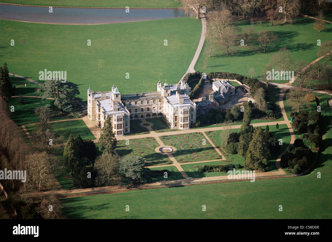 Audley end house aerial hi-res stock photography and images - Alamy