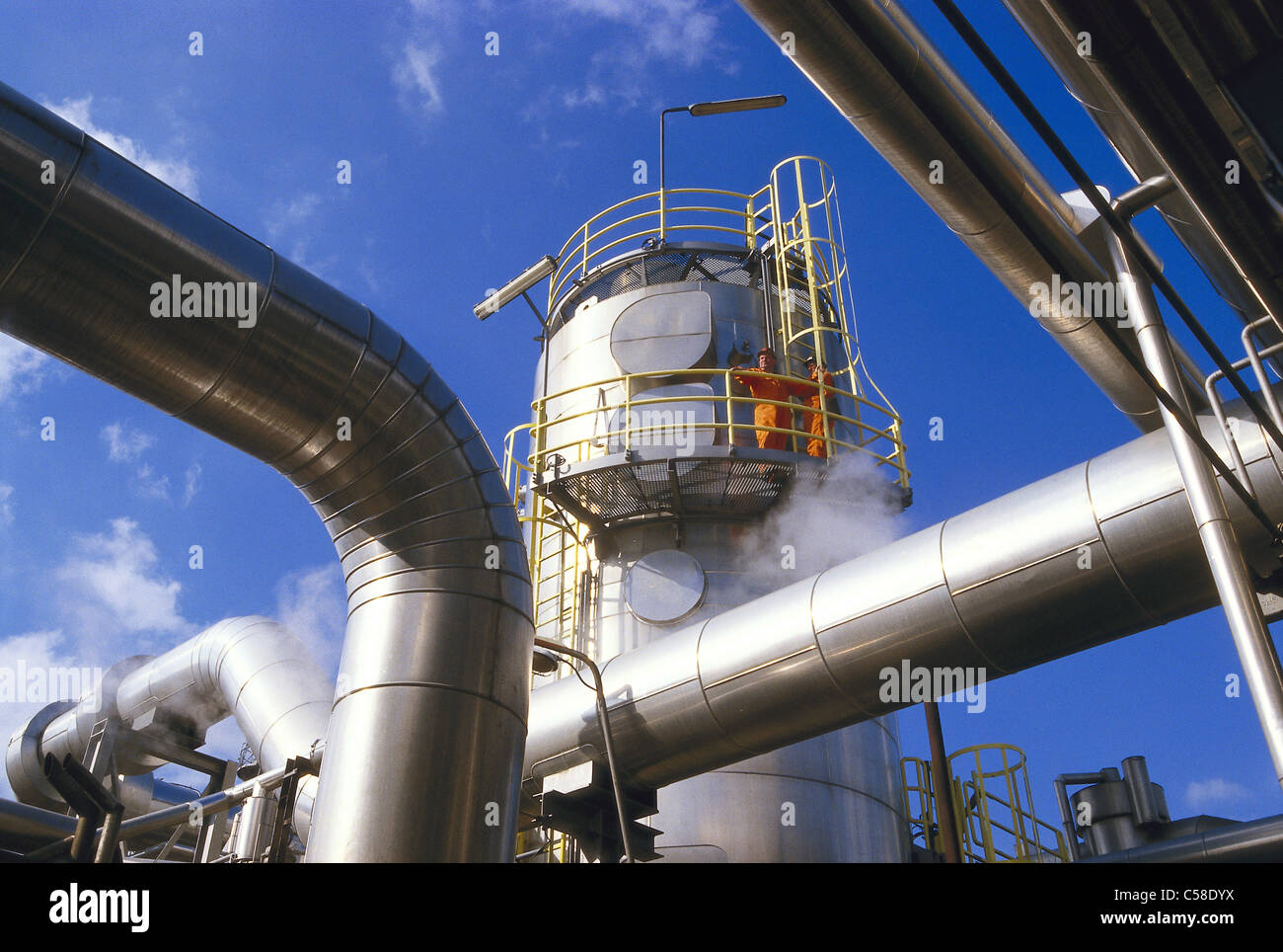 chemical, chemical industry, chemical processing plant, complex ...