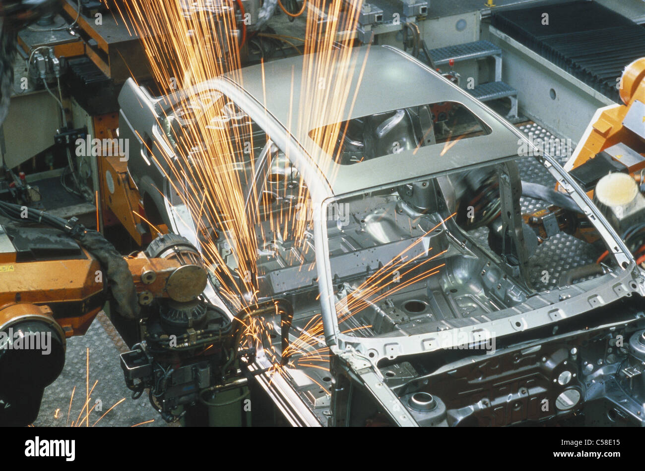 assembly, automation, automobile, body, car, europe, european, factory ...