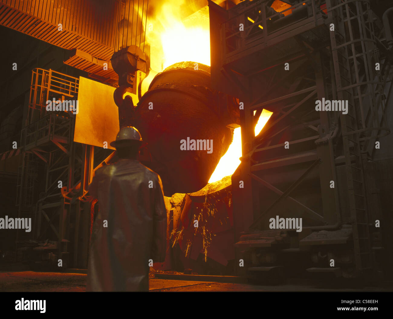 Foundry furnace hi-res stock photography and images - Alamy