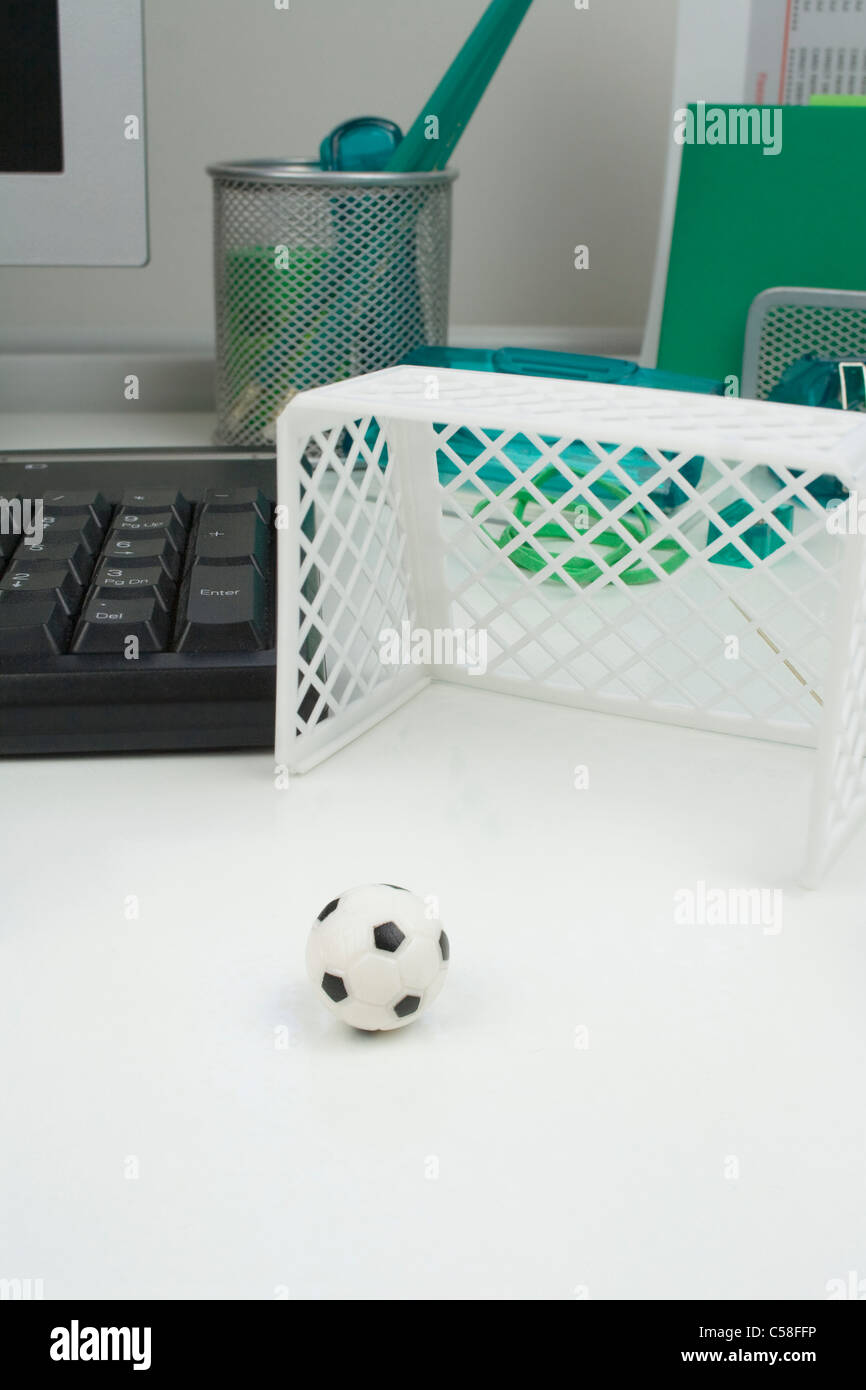 Plastic football ball hi-res stock photography and images - Alamy