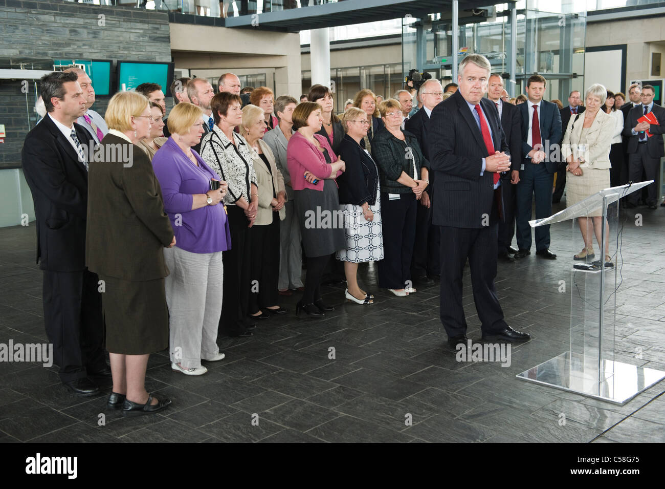Carwyn Jones AM First Minister of the Welsh Government Labour Party ...