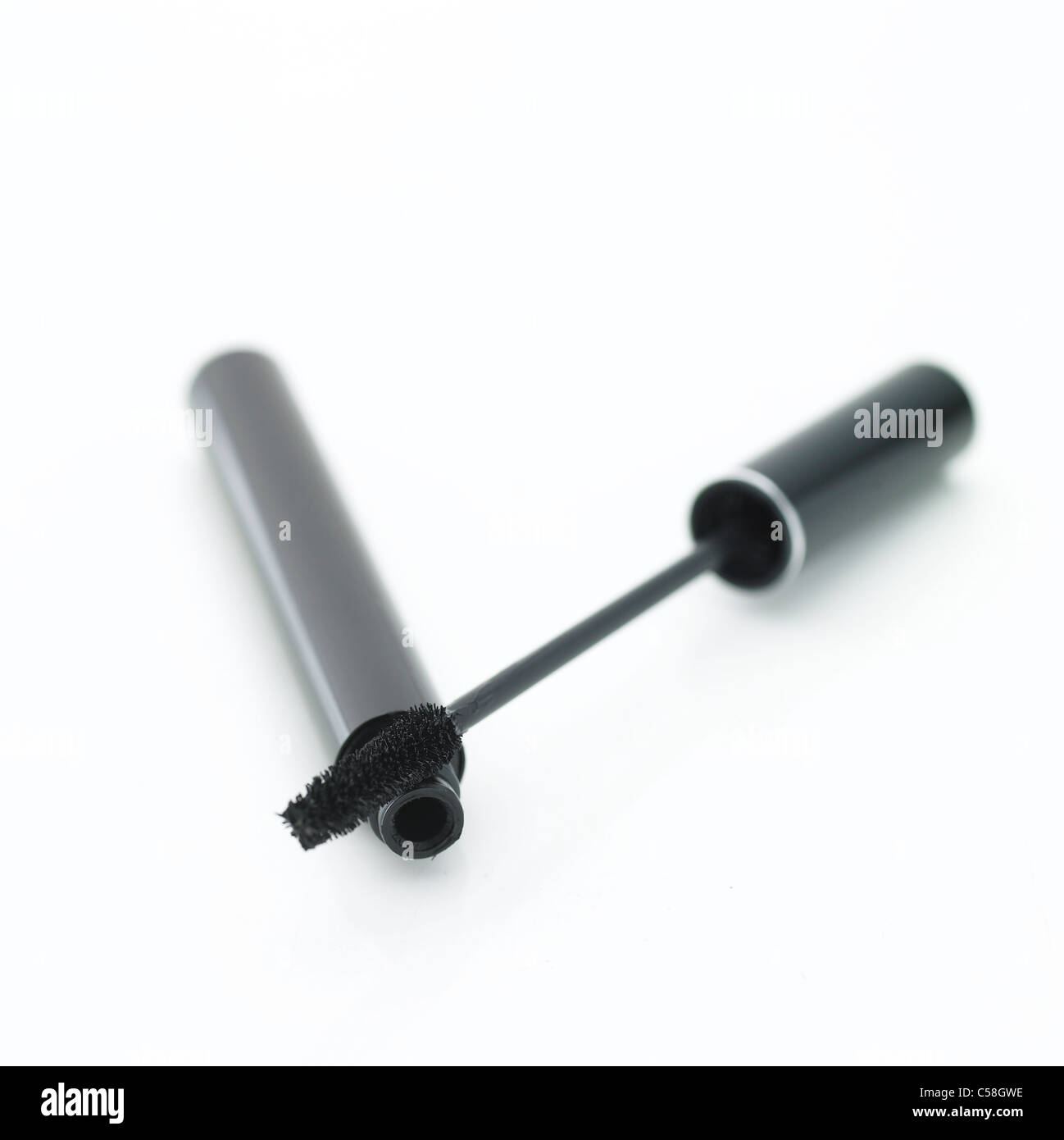 Close-up of Mascara container Stock Photo - Alamy