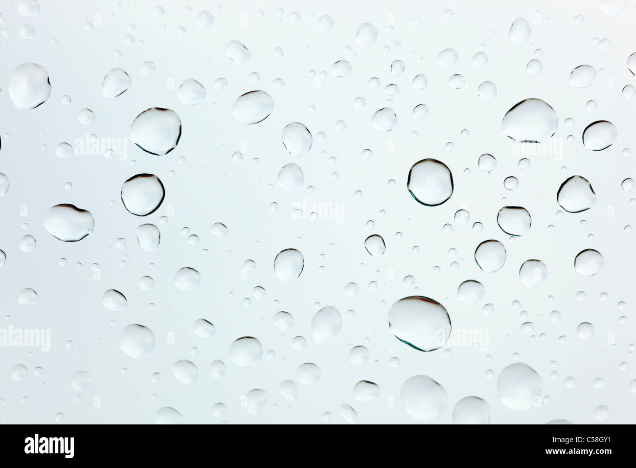 Detail, window, glass, macro, pattern, structure, close-up, rain ...