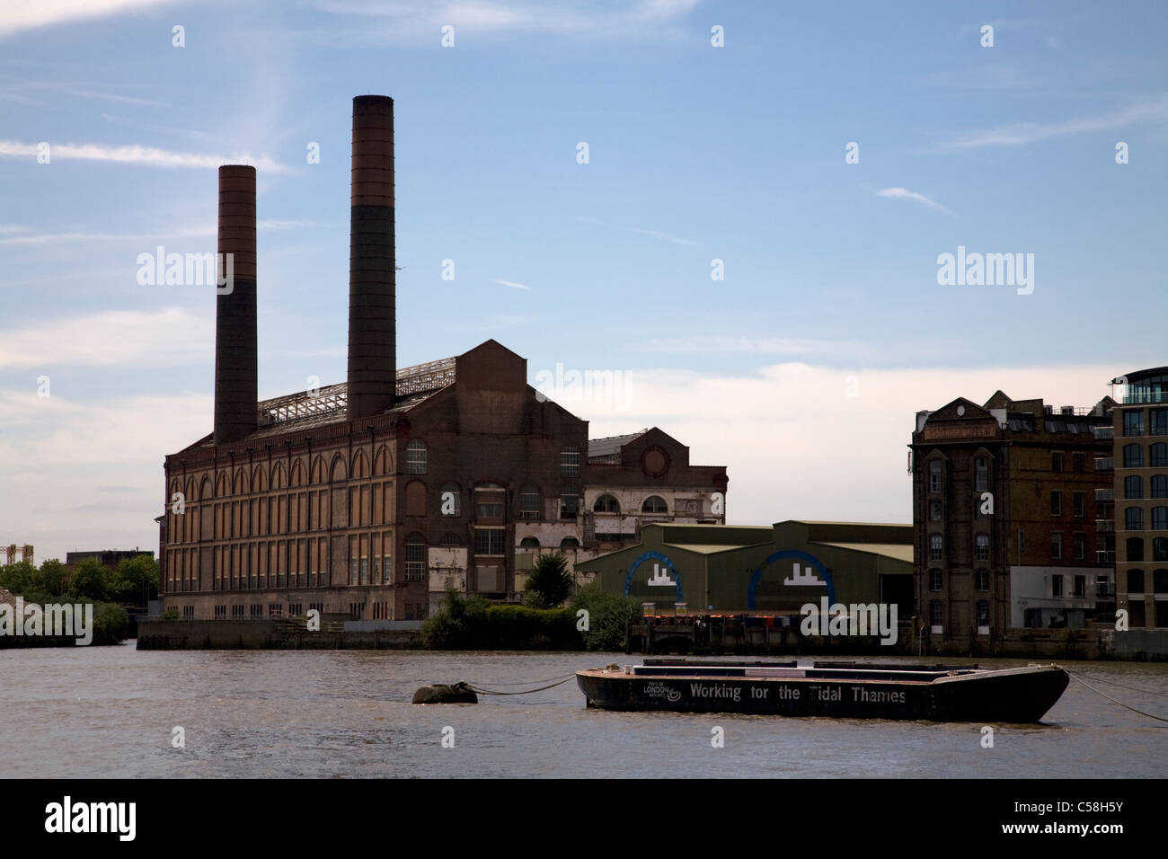 lots road power station chelsea & kensington london england Stock Photo ...