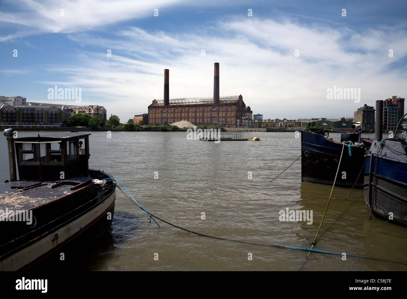 lots road power station chelsea & kensington london england Stock Photo ...