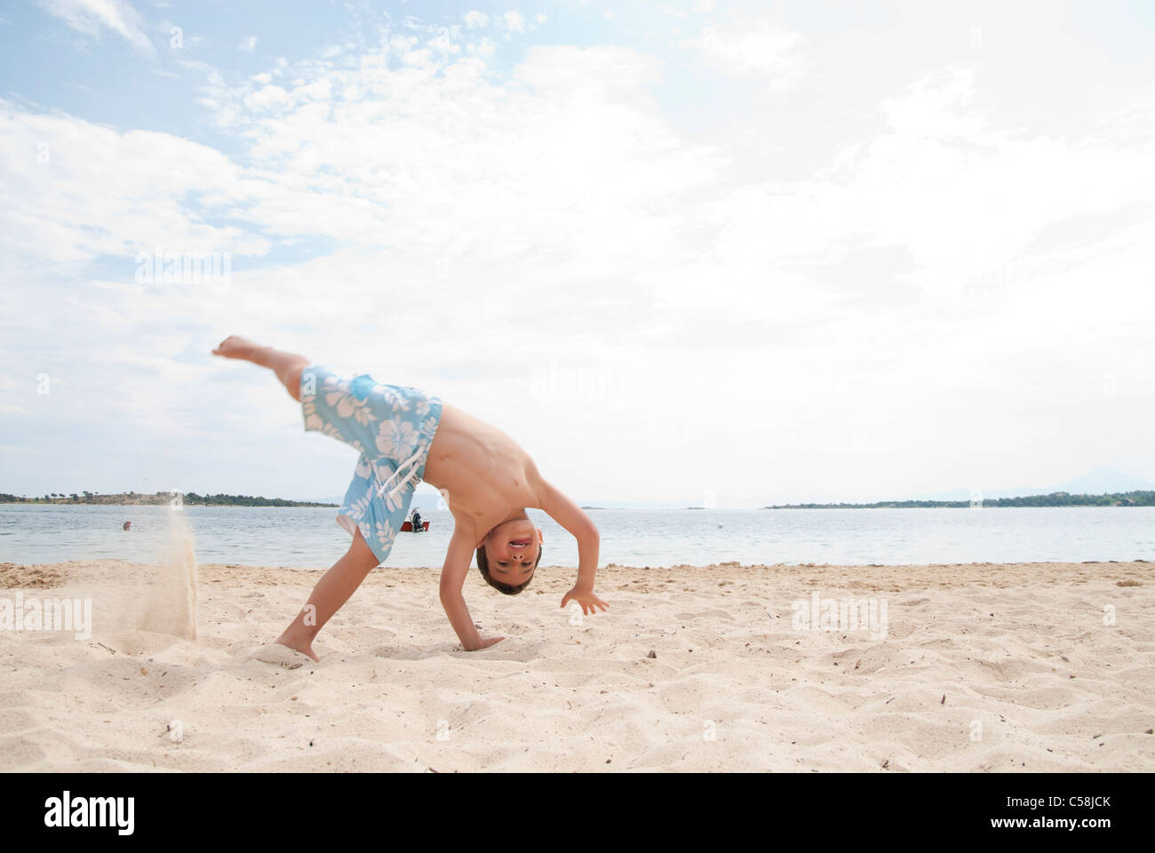 Cartwheel Child Children High Resolution Stock Photography and Images ...