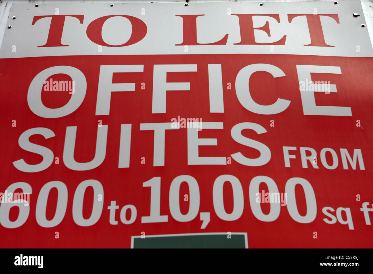 A commercial 'To Let' sign Stock Photo - Alamy