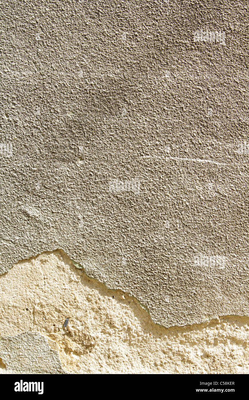 old wall with crumbling plaster Stock Photo - Alamy