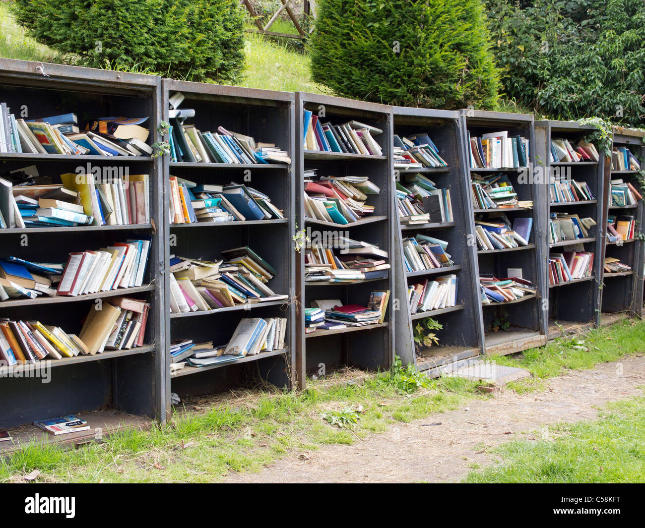 Hay-on-Wye on the Welsh border is famous for its book shops and the ...