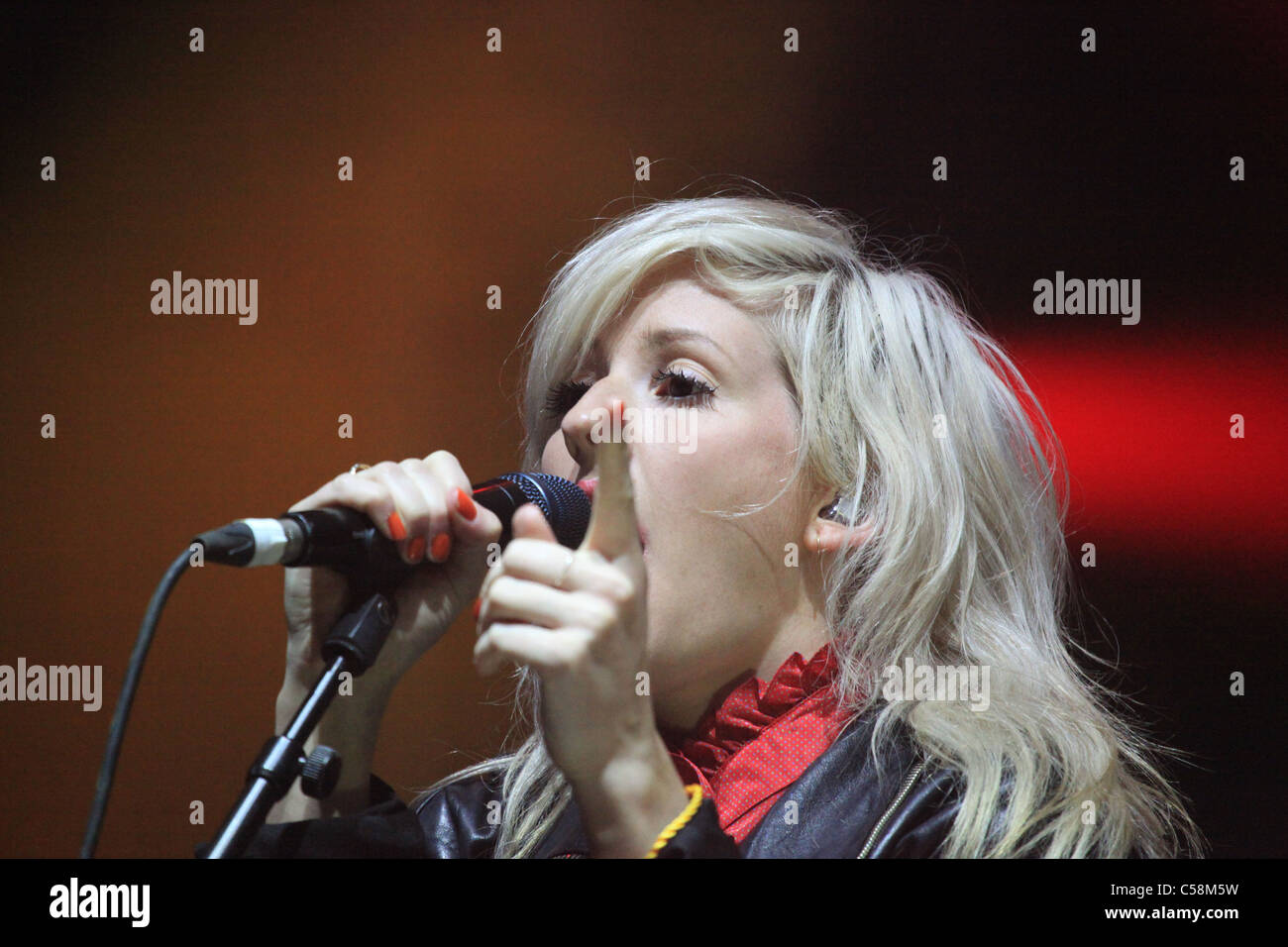 ellie goulding singer and musiton Stock Photo - Alamy