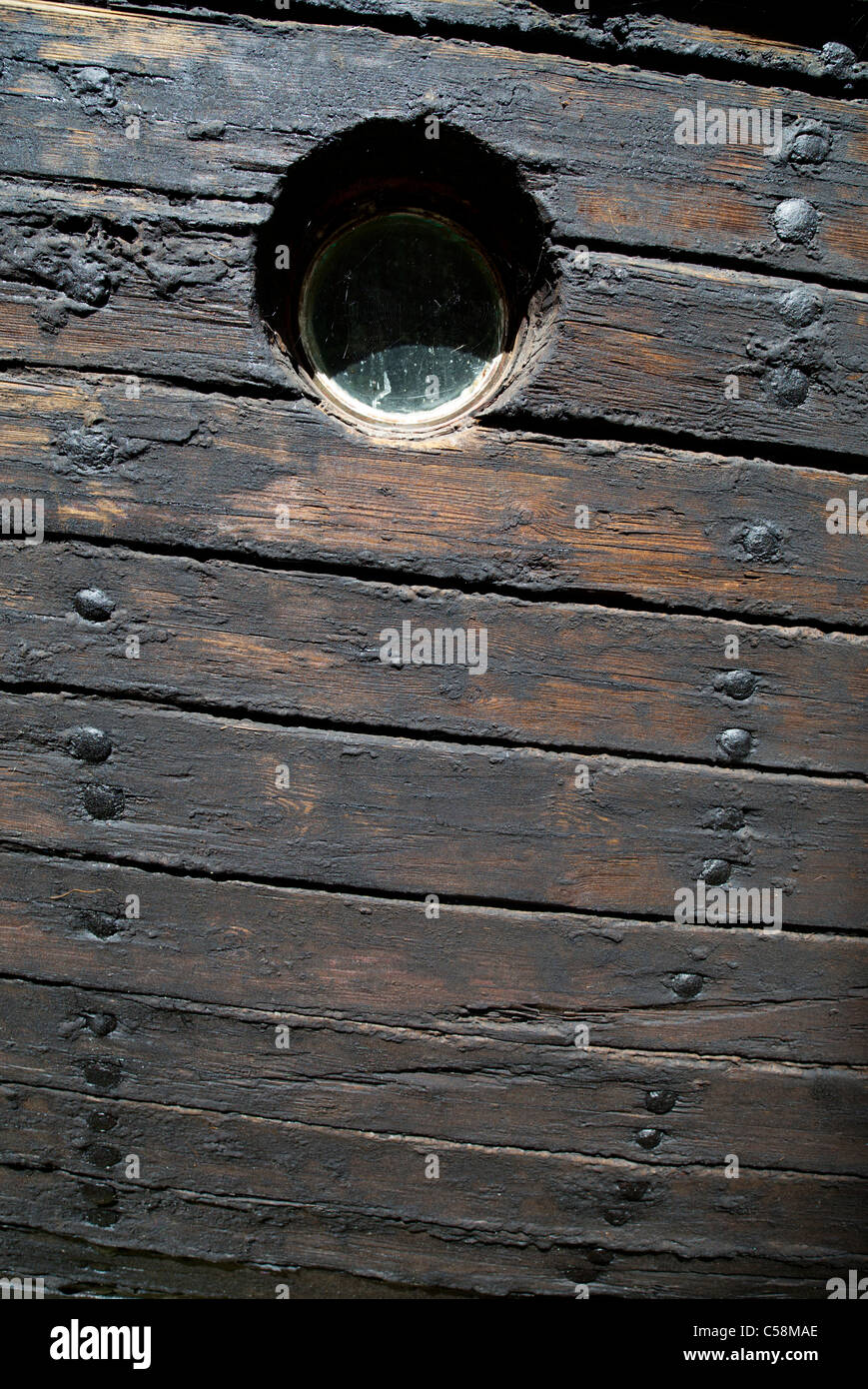 Hull boarding structure design construction of an old wooden steam ship ...
