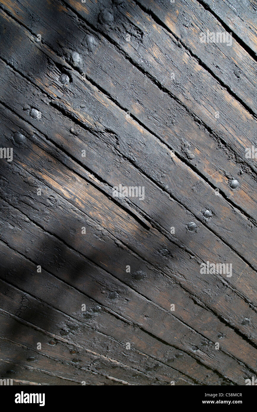 Tar covered hull boards hi-res stock photography and images - Alamy
