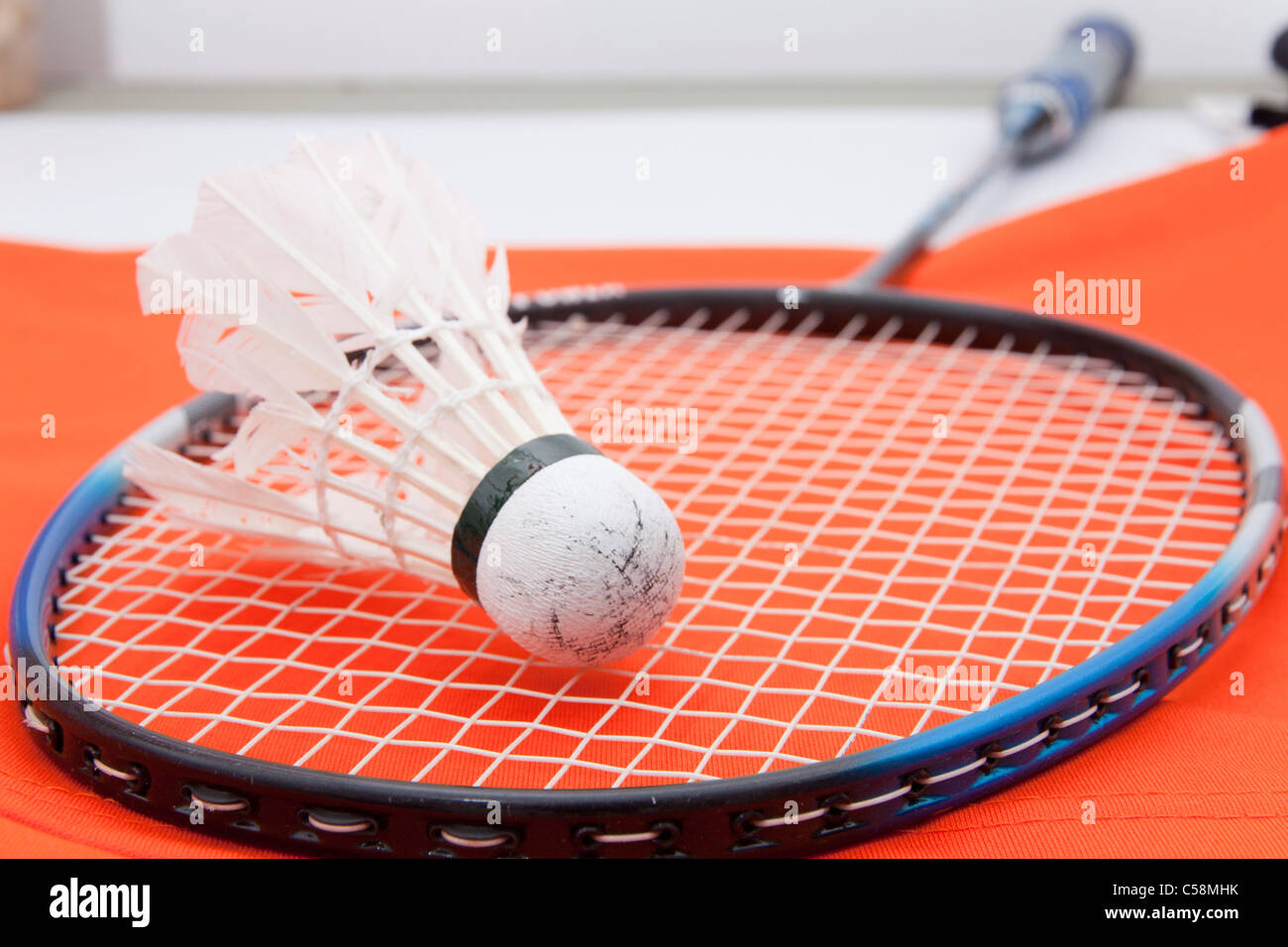 Red badminton ball hi-res stock photography and images - Alamy