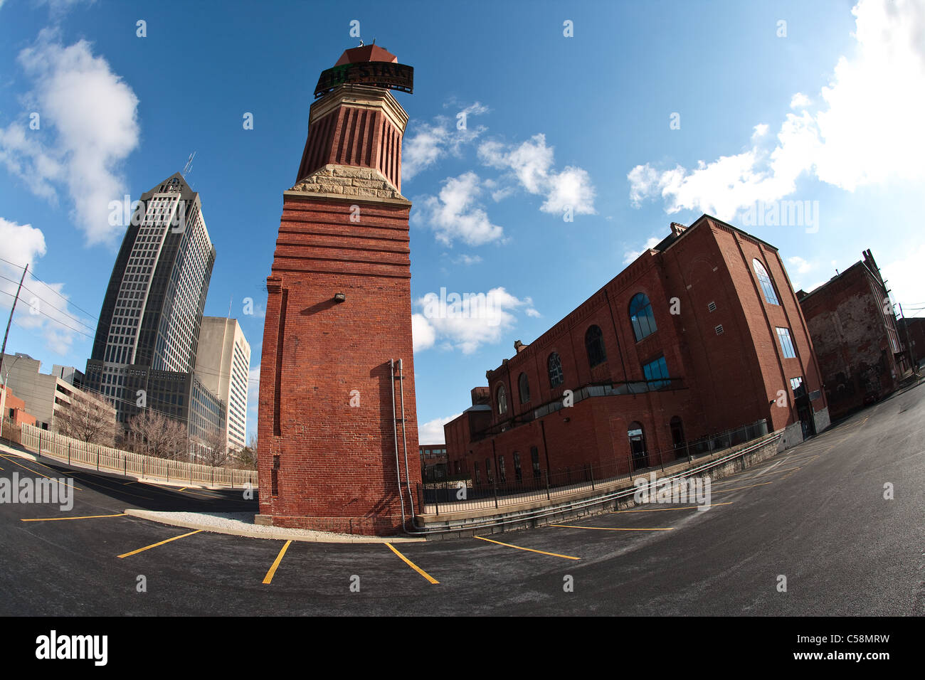 The Stak Ticket Office and surrounding buildings located in Columbus ...