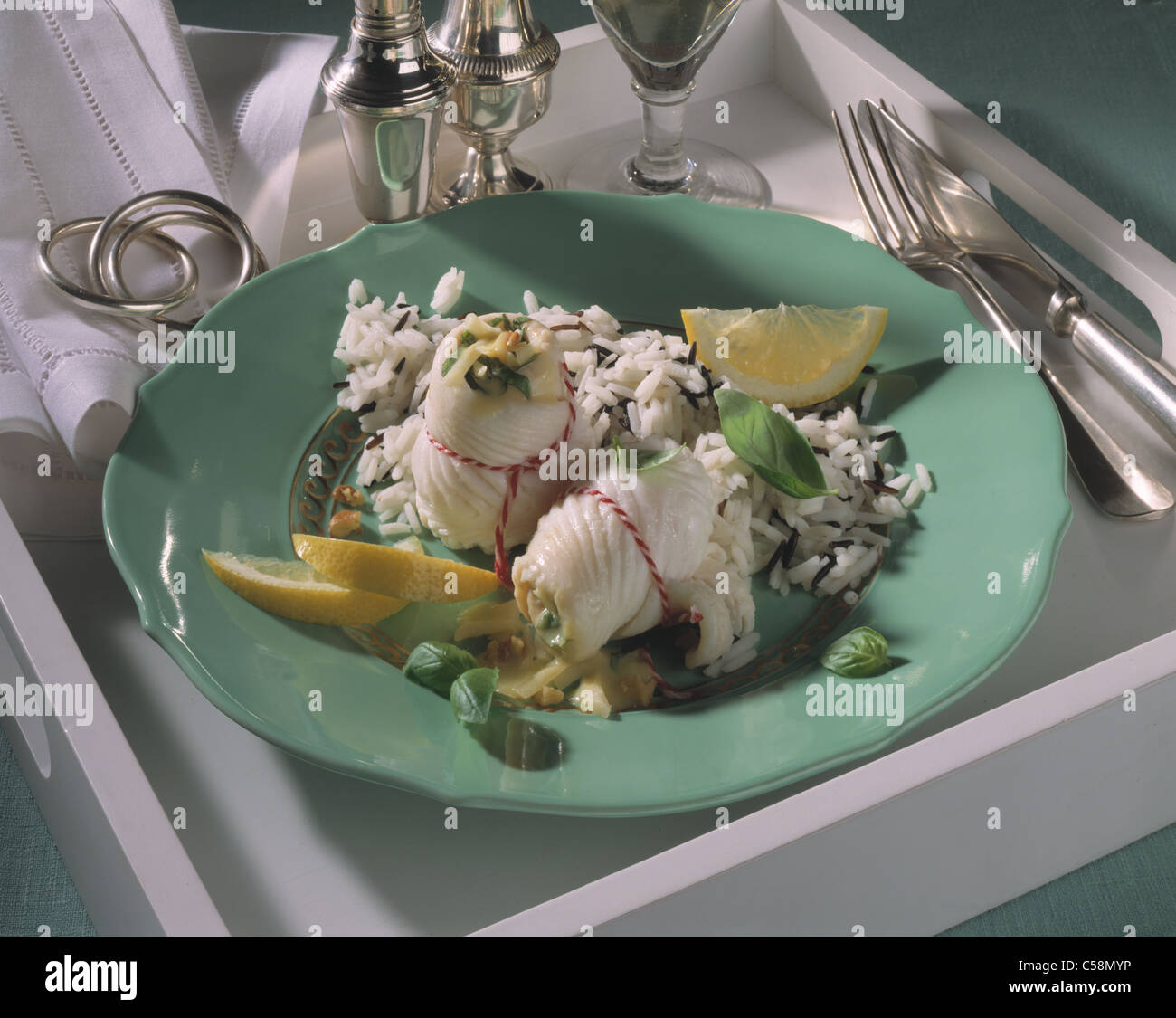 Plaice rolls hi-res stock photography and images - Alamy