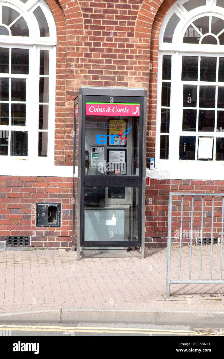 UK Modern Public Telephone Box Stock Photo - Alamy