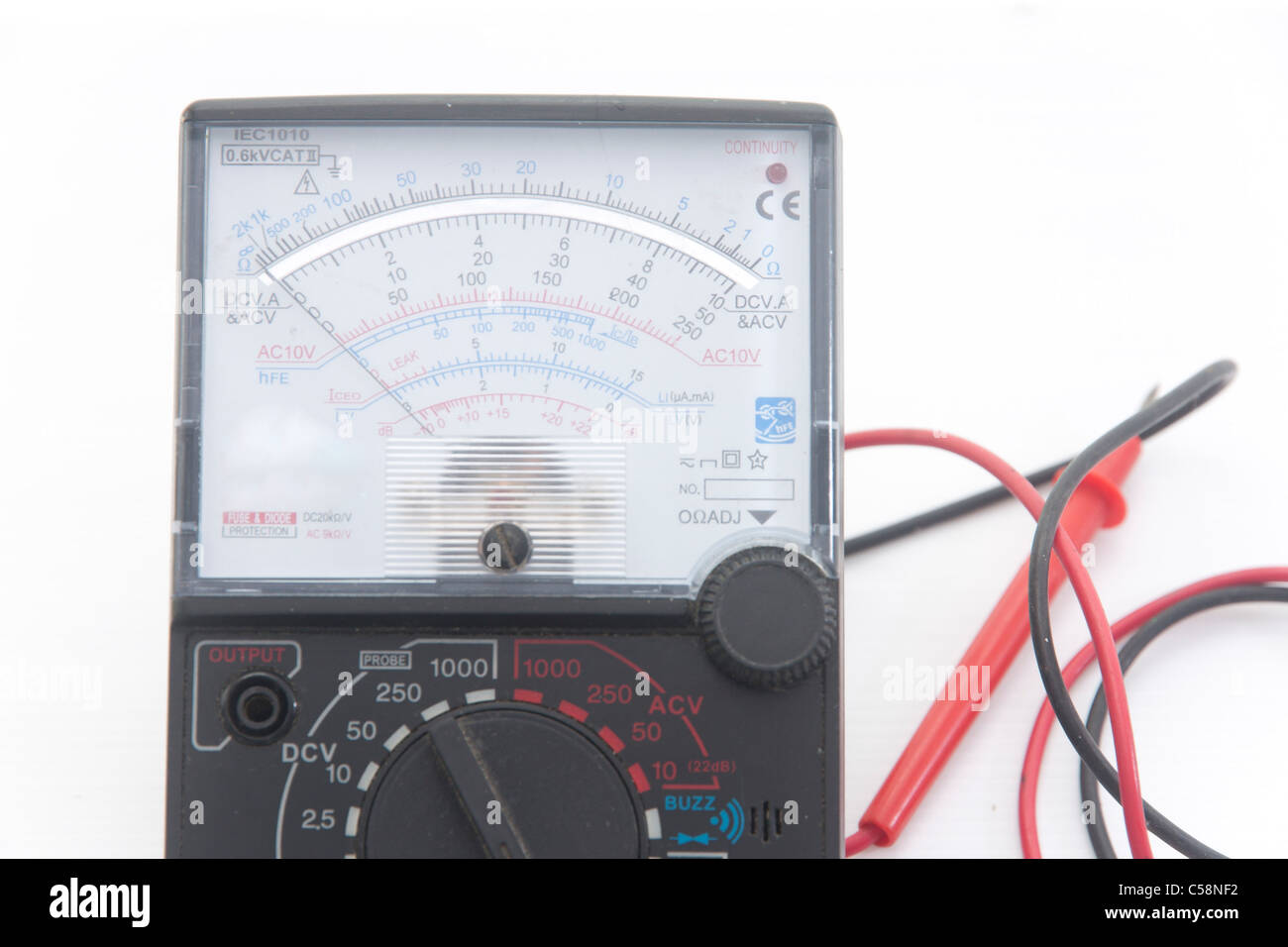 Multi meter for measure electrical parameter Stock Photo - Alamy