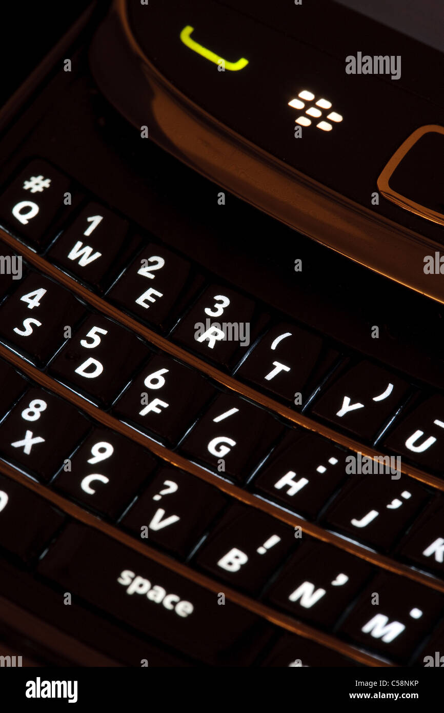 Smart phone keyboard Stock Photo - Alamy