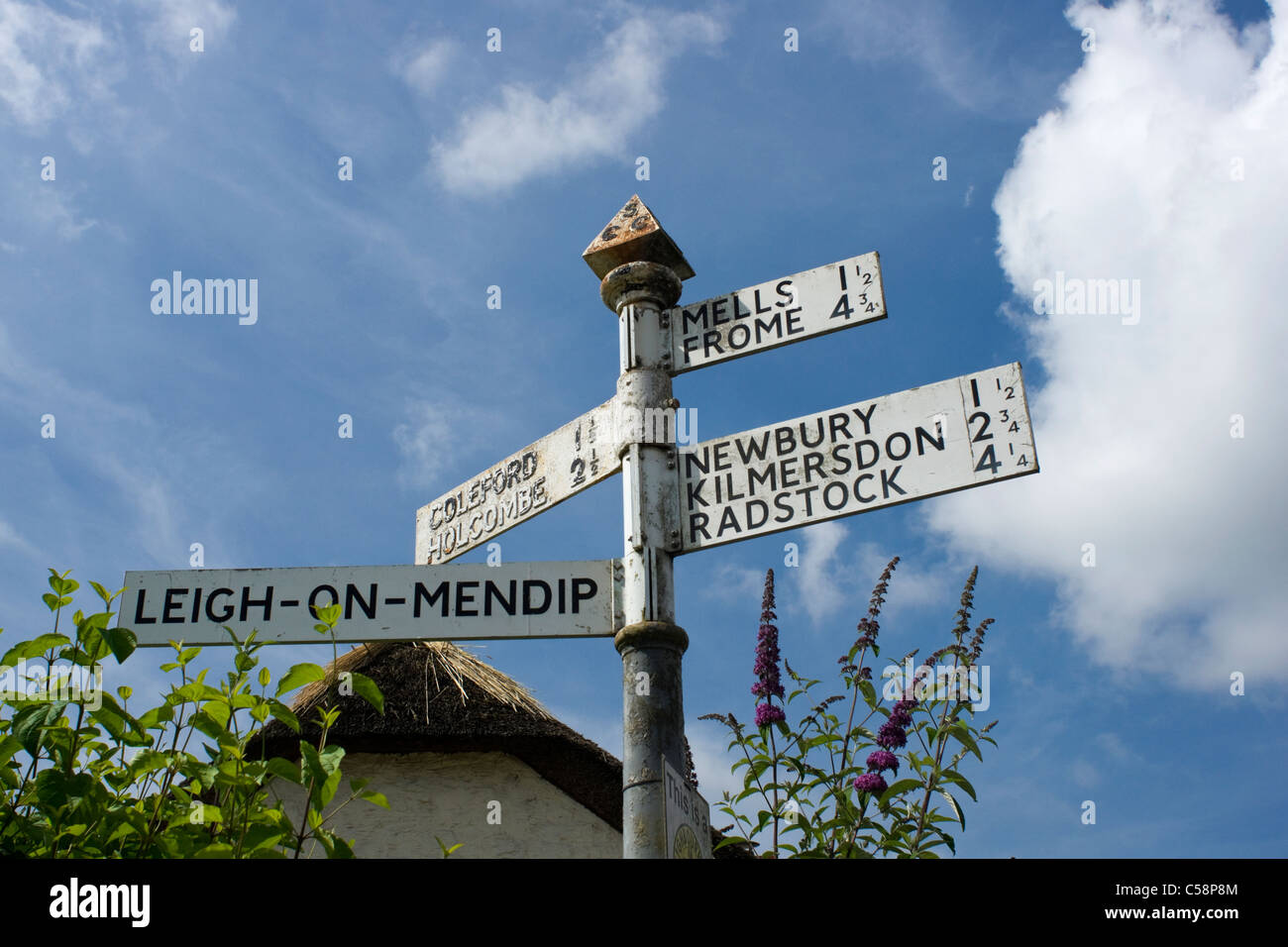 Vobster Somerset England UK Stock Photo - Alamy