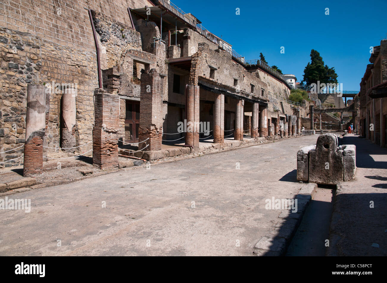 Ercolano excavation hi-res stock photography and images - Alamy