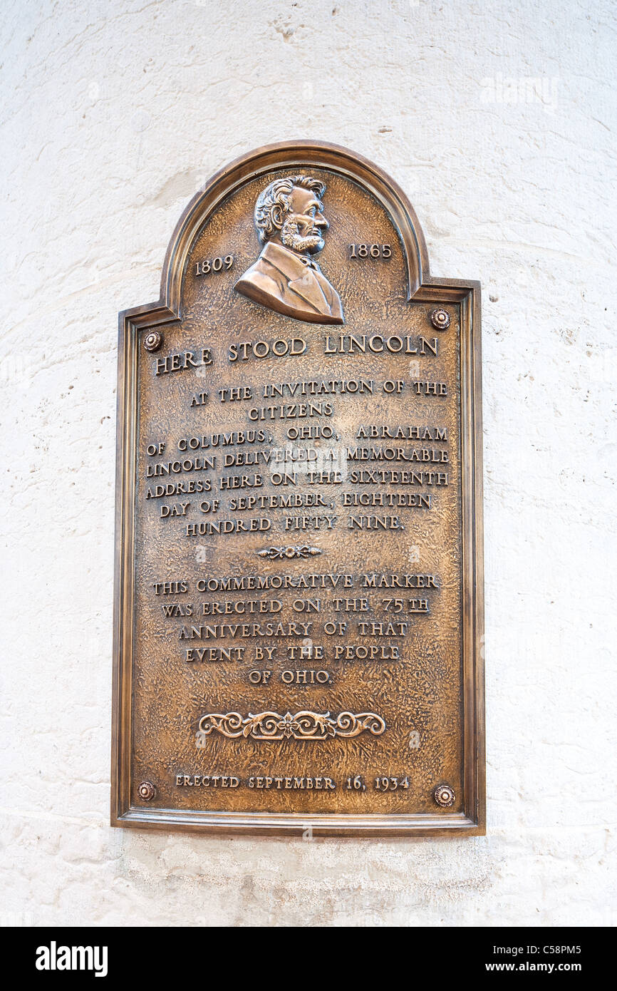 Inside the Ohio Statehouse in Columbus Ohio Stock Photo - Alamy
