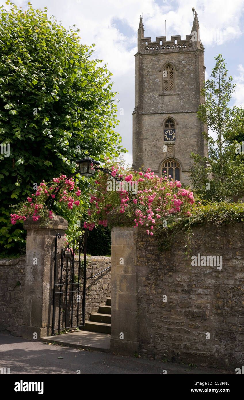 Nunney Somerset England UK Stock Photo - Alamy
