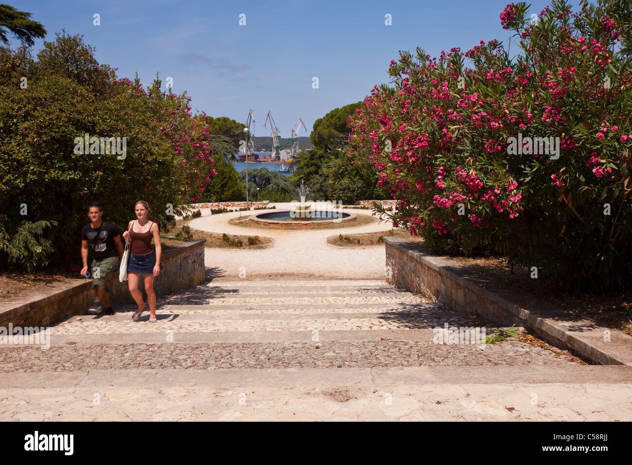 Monte Zaro Park in Pula, Croatia Stock Photo - Alamy