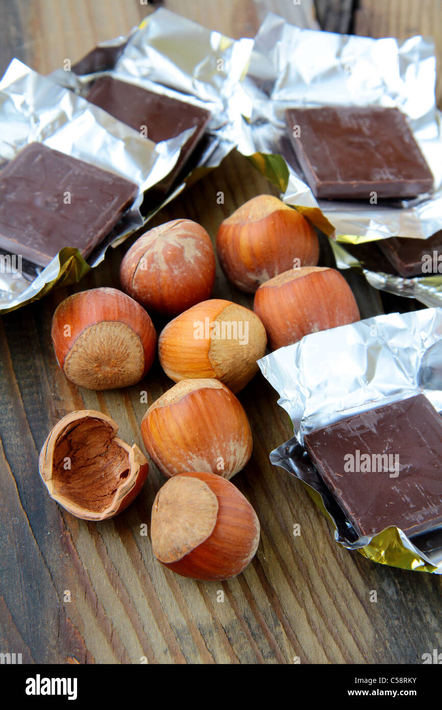 chocolate with a shiny open gold cover Stock Photo - Alamy