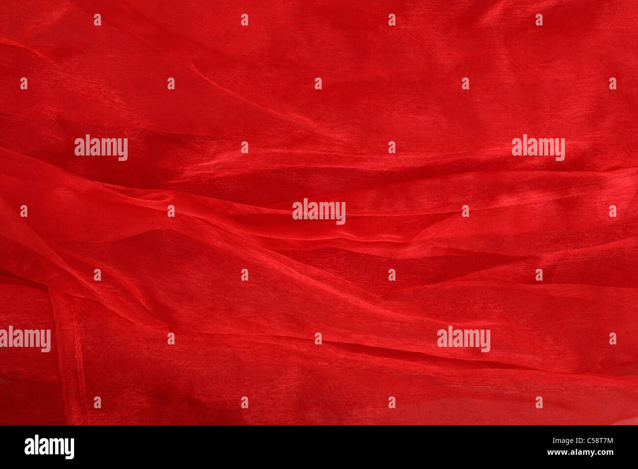 red organza fabric Stock Photo - Alamy