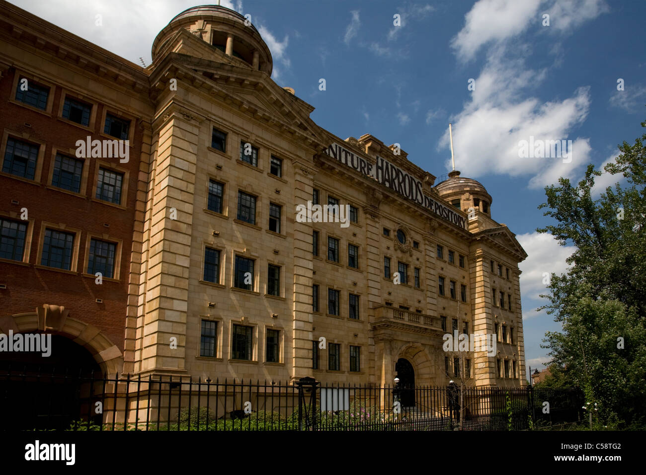 harrods village barnes london england Stock Photo - Alamy